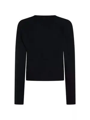 ALLUDE Raglan-sleeve Cashmere Sweater