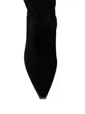 Liu Jo Suede-finish Over-the-knee Boots - Black