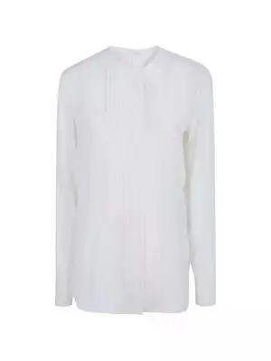 Mantū Ruffle-trim Pleated Blouse