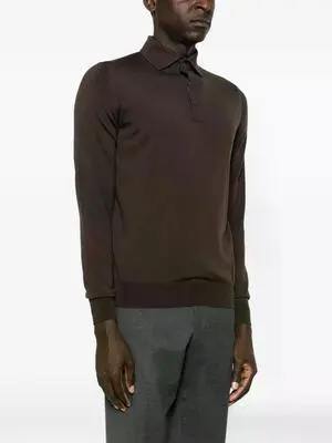 FILIPPO DE LAURENTIIS Long-sleeve Polo Shirt