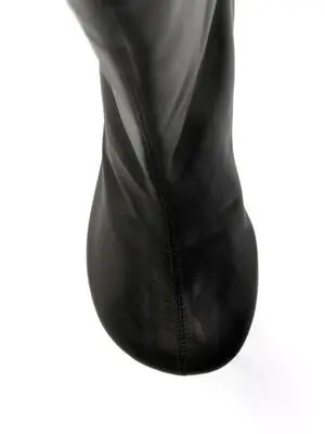 Plan C Pointed-toe Leather Boots