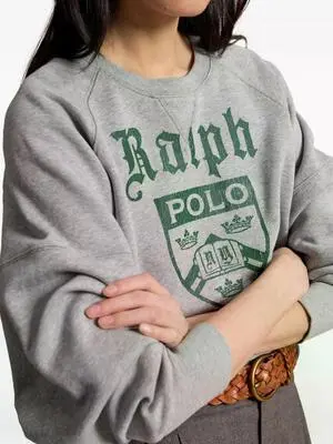 Polo Ralph Lauren Logo-print Raglan-sleeve Sweater