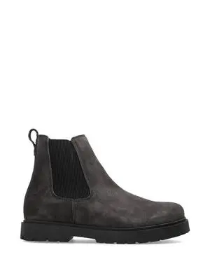BIRKENSTOCK Highwood Suede Leather Boots - Grey