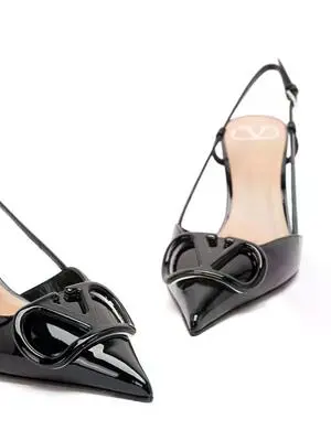 Valentino Garavani Vlogo Signature Slingback Pumps