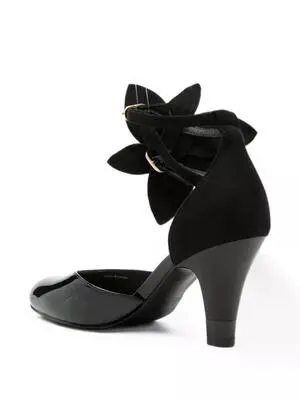 Liu Jo Flower-embellished Patent-finish Sandals