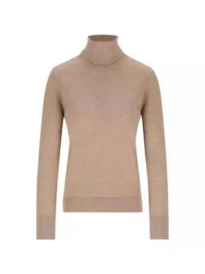Max Mara Elbow-patch Roll-neck Sweater
