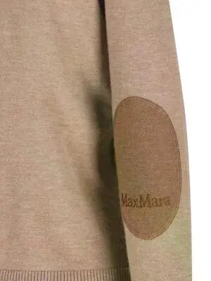 Max Mara Elbow-patch Roll-neck Sweater