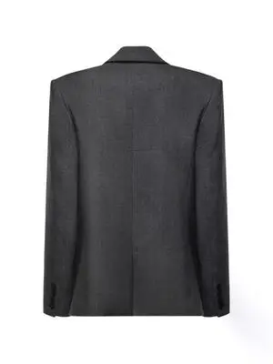 SELF-PORTRAIT Double-breasted Flower Blazer