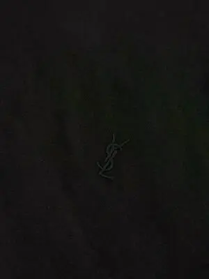 Saint Laurent Cassandre Ribbed T-shirt