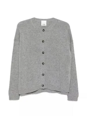 ALLUDE Button-up Cardigan - Grey