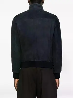 STEWART Suede Bomber Jacket