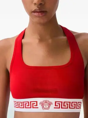 Versace Cotton-jersey Bralette