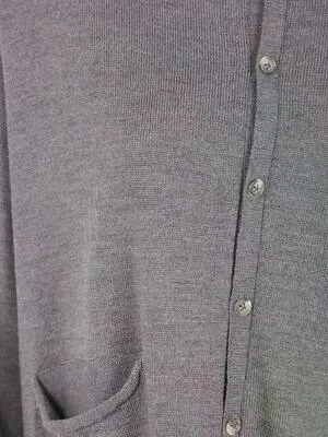 MA'RY'YA Patch-pocket Cardigan