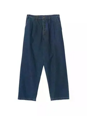 Universal Works Dutch Pleated Loose-fit Jeans