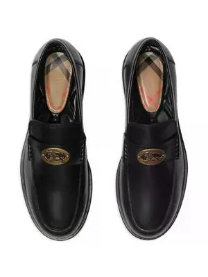 Burberry Leather Pembroke Loafers
