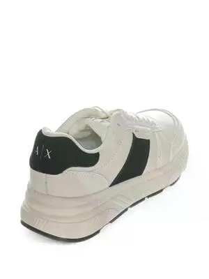 Armani Exchange Logo-print Panelled Sneakers