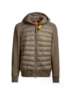 PARAJUMPERS Buck Hooded Hybrid Jacket - Neutrals