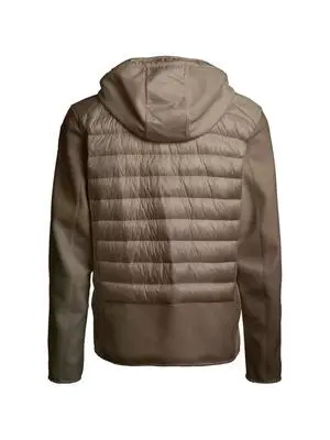 PARAJUMPERS Nolan Hybrid Hooded Jacket - Brown