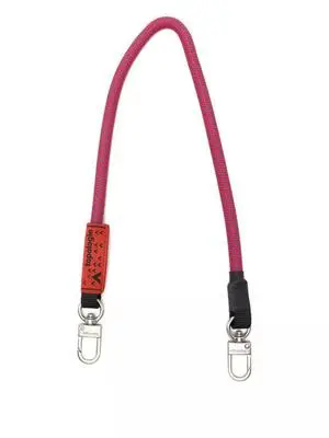 TOPOLOGIE Lattice-pattern Keyring - Red