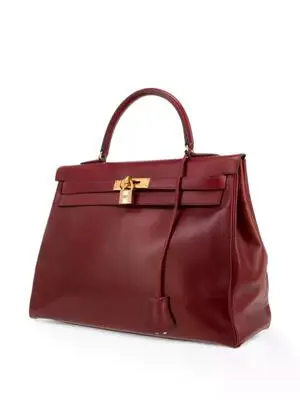 Hermès 1996 35 Kelly Tote Bag - Red