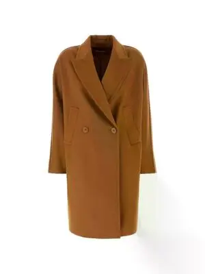 MMC STUDIO Mastro Double-breasted Wool Coat