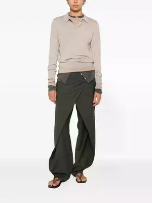 ELEH Long-sleeve Polo Top