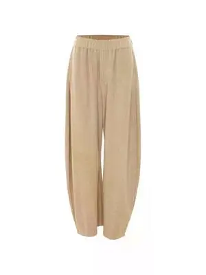 ELEH Elasticated Loose-fit Track Pants - Neutrals