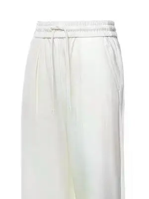 Max Mara Drawstring Wide-leg Track Pants