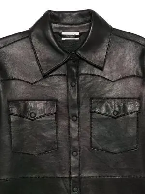 P.a.r.o.s.h Leather Western-style Leather Jacket
