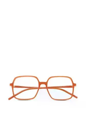 KALEOS Sweet Square-frame Glasses - Orange