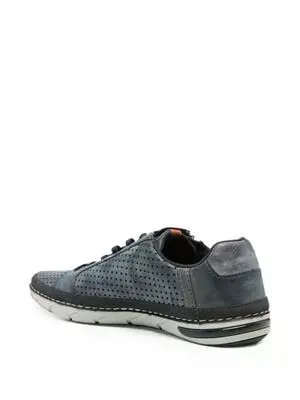 BUGATTI Perforated Side-zip Sneakers
