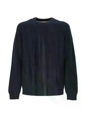 ANERKJENDT Aksune Raglan-sleeve Sweater - Blue