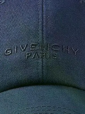 Givenchy Paris Embroidered Cap In Cotton