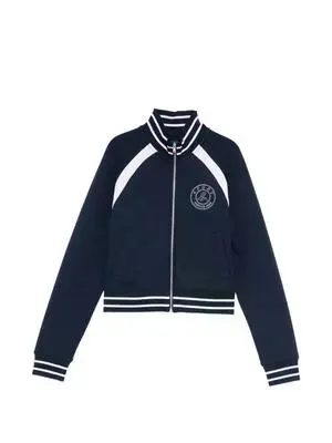 AGNES B. Logo-embroidered Jacket