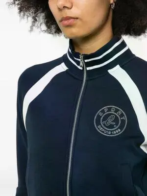 AGNES B. Logo-embroidered Jacket