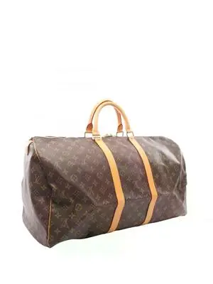 LOUIS VUITTON 1996 Monogram Keepall 55 Travel Bag