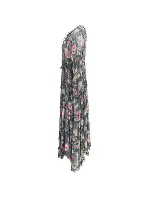 Zimmermann Floral-print Tiered Dress
