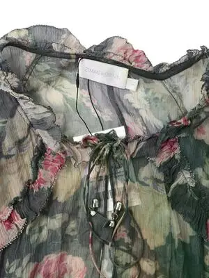 Zimmermann Floral-print Tiered Dress