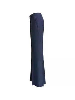 Gabriela Hearst Ribbed Flared Trousers