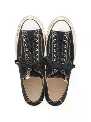 Visvim Distressed-effect Lace-up Sneakers