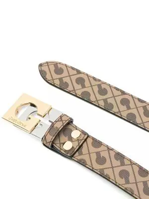 GHERARDINI Monogram Logo-buckle Belt