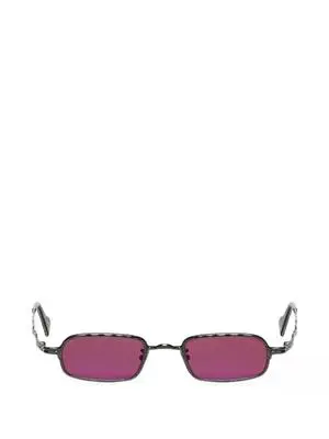 KUBORAUM Maske Z18 Rectangle-frame Sunglasses - Black