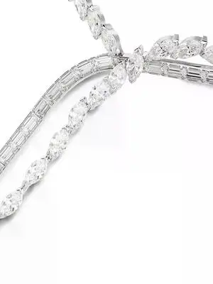 SWAROVSKI Mesmera Crystal-embellished Wrap Necklace