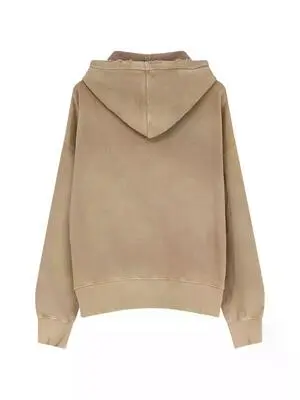 GOLDEN GOOSE Distressed Logo-print Hoodie
