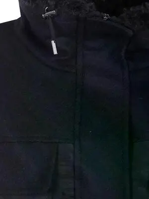 Mantū Shearling-trim Panelled Parka Coat