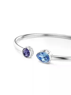 SWAROVSKI Chroma Crystal-embellished Open Bangle