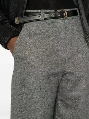 Max Mara Belted Wool Trousers