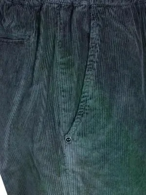 WHITE SAND Belted Corduroy Trousers