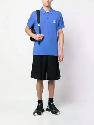 Moschino Logo-patch Polo Shirt