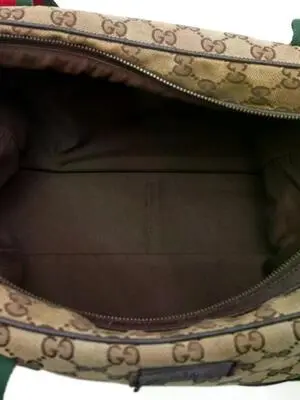 Gucci 2016-2026 Gg Canvas Web Business Bag